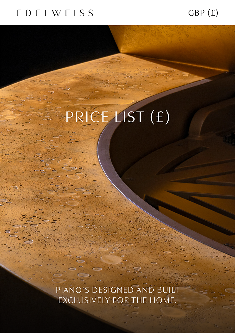 The Edelweiss Piano Price List - Edelweiss Pianos